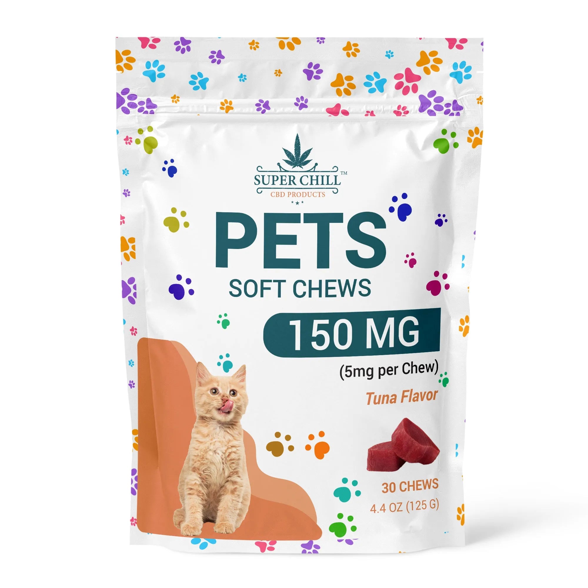 Soft Chews Gummies Pouch For Cat - Good Time Hemps